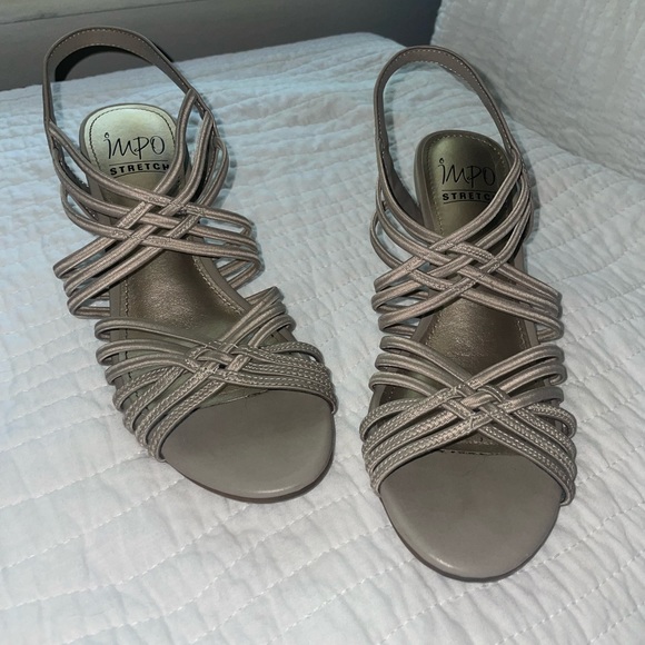 Impo | Shoes | Impo Emberly 2 Kitten Heel Sandals | Poshmark